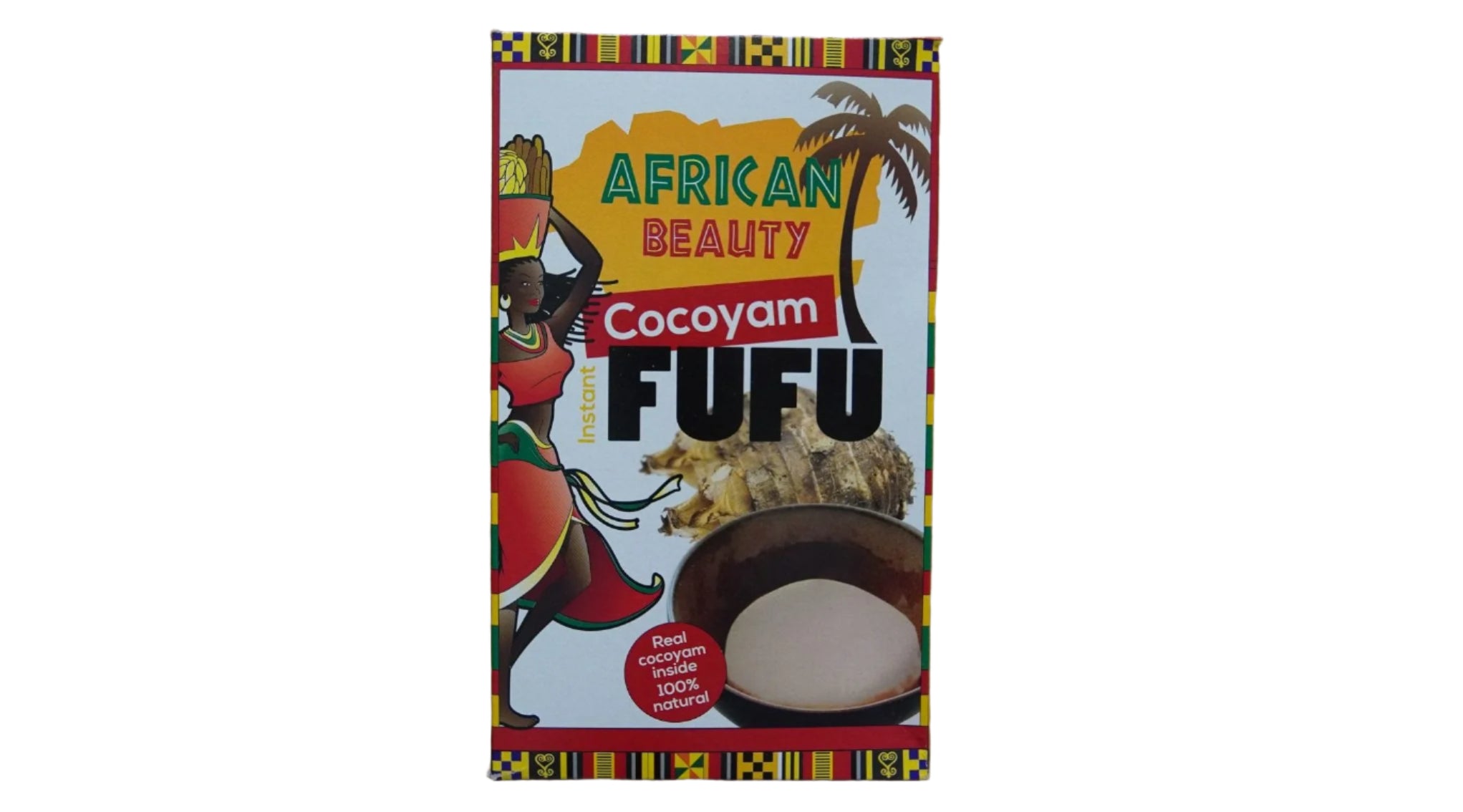 African Beauty Cocoyam Fufu 681g/ African Beauty Valgomųjų Kolokazijų ...